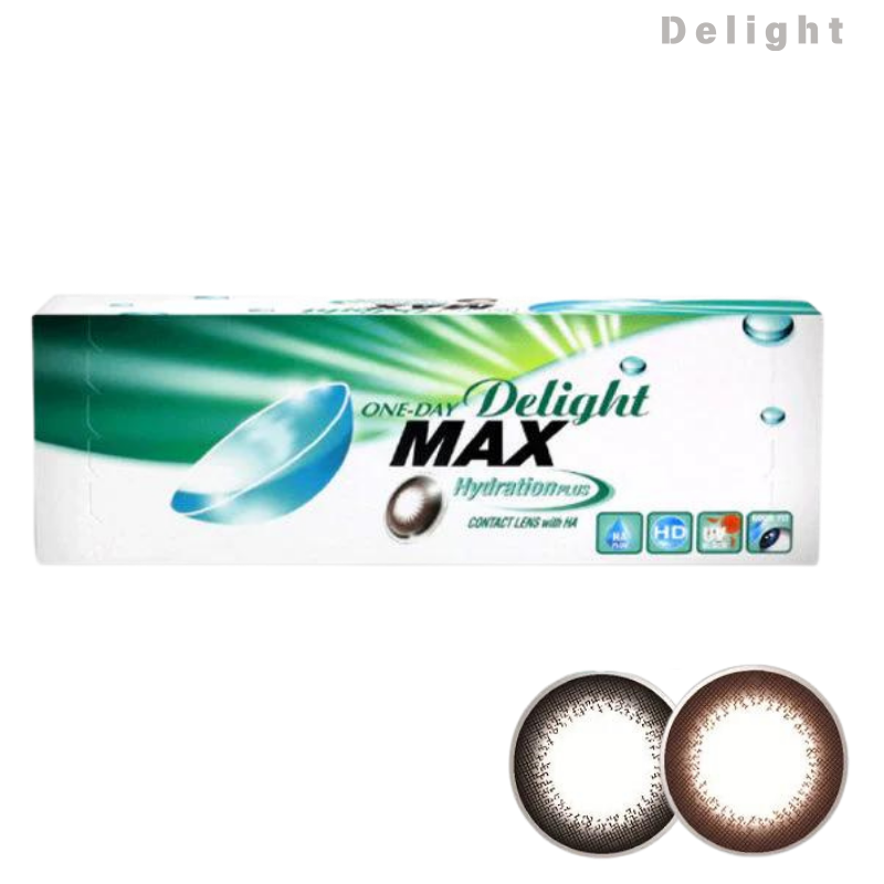 Delight｜Max 1Day 日拋彩色隱形眼鏡｜30片 – UNICON HK