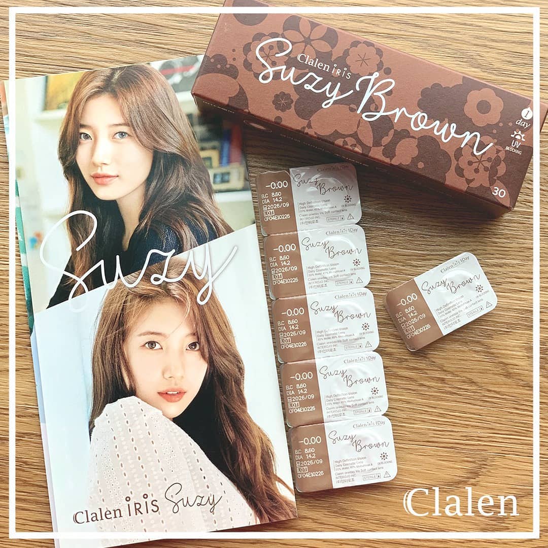 Clalen｜Iris Suzy Brown 秀智啡 1Day 日拋彩色隱形眼鏡｜30片 – UNICON HK
